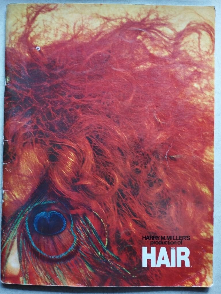 Original Collectible Hair Stage Show Musical Program Melbourne 1972 ...